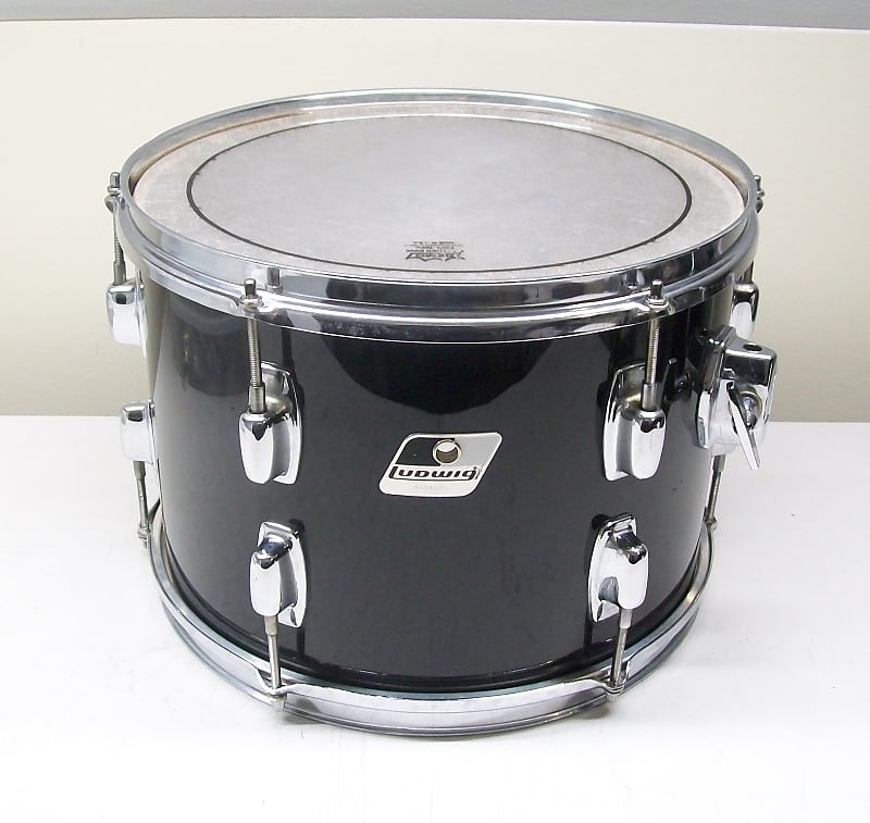 Ludwig Rocker Tom Drum 13 across by 9 deep USA Vintage Lot | Reverb