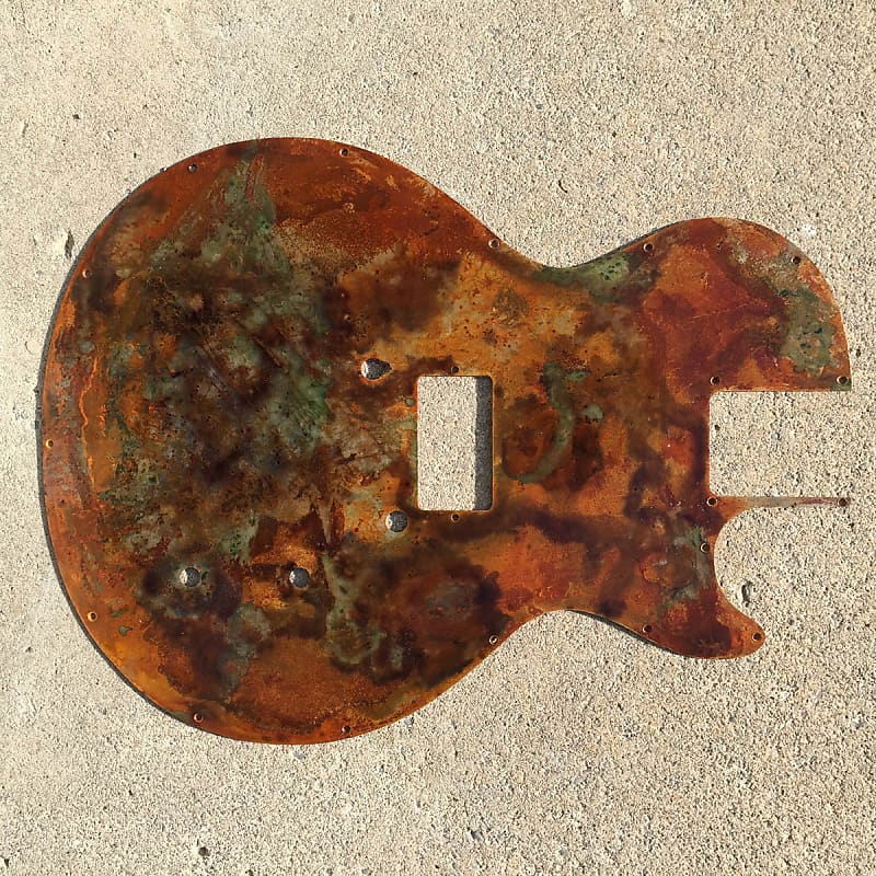 Rusted Relic Steel Skin 2021 Rusted Patina with hi gloss | Reverb