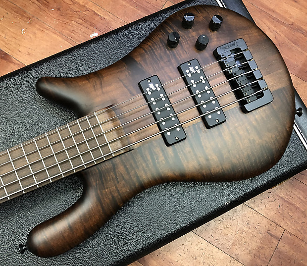 Spector USA Forte 5-strings 2017 Walnut Matte Finished | Reverb UK