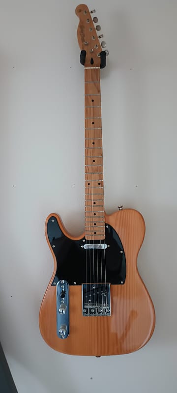 Left Handed Harley Benton TE-52 Vintage Series, Natural | Reverb