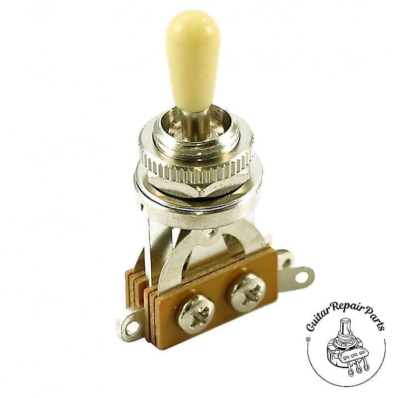 Metric 3 Position Pickup Selector Toggle Switch - Cream Tip | Reverb