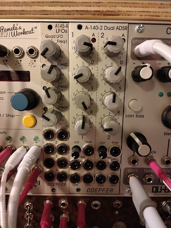 Doepfer Modulation Pack Quad LFO and Dual ADSR Envelope | Reverb