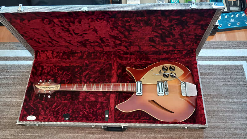 1961 Rickenbacker Capri in Autumnglo - Mint! | Reverb