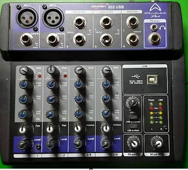 Wharfedale Connect 802 USB Mixing Desk 2000-2010 - Very | Reverb UK