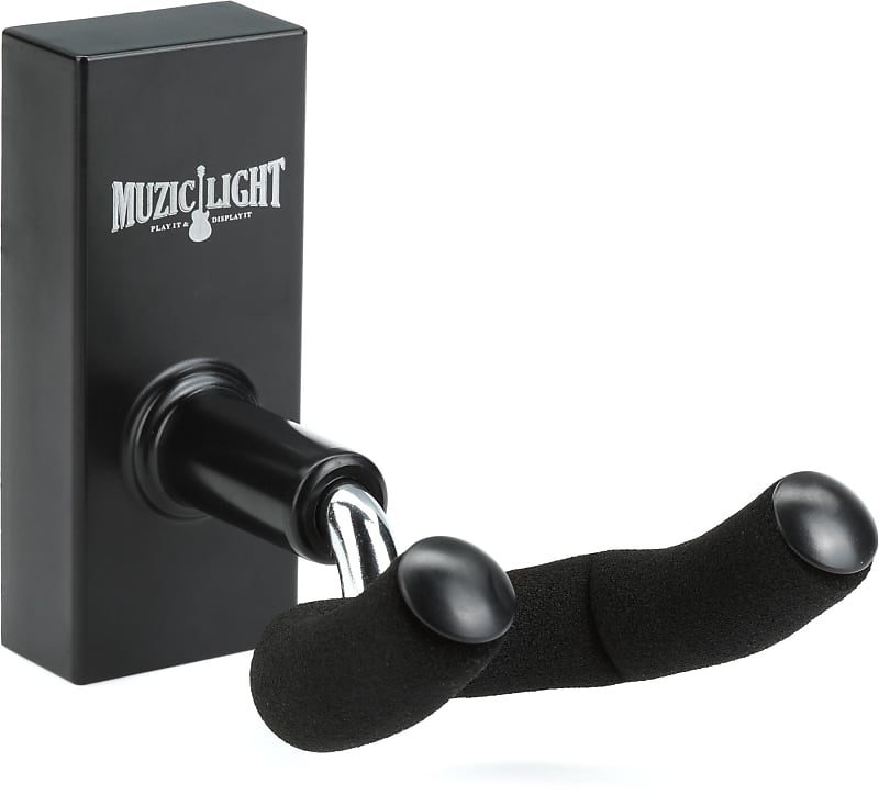 MuzicLight MZB101 LED Guitar Wall Hanger - Blue (2-pack) | Reverb