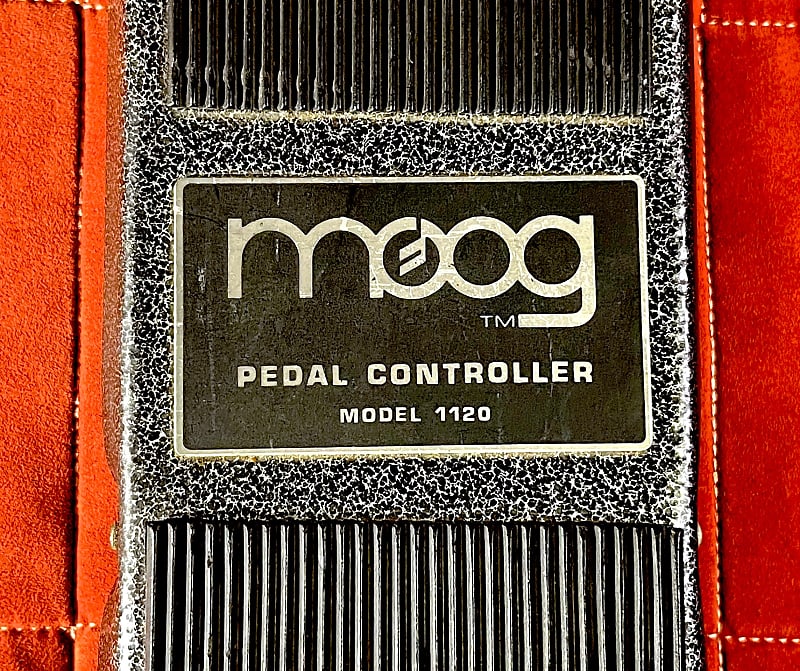 Moog Foot Pedal Controller Model 1120 1970s - Black | Reverb