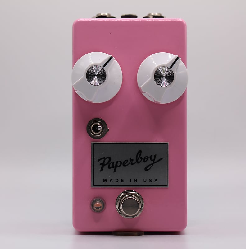 Paperboy Pedals Giblets 2023 - Gloss Pink Percolator Fuzz | Reverb