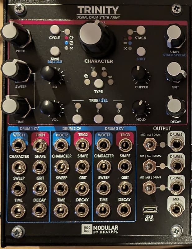 Modbap Modular Trinity Digital Drum Synth Array | Reverb