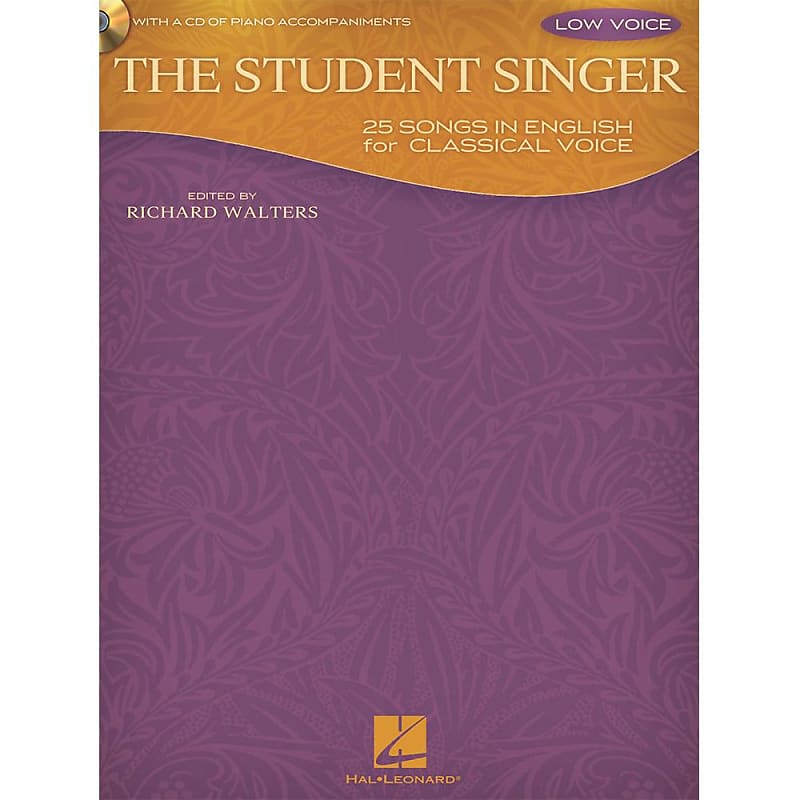 The Student Singer: 25 Songs in English for Classical Voice | Reverb