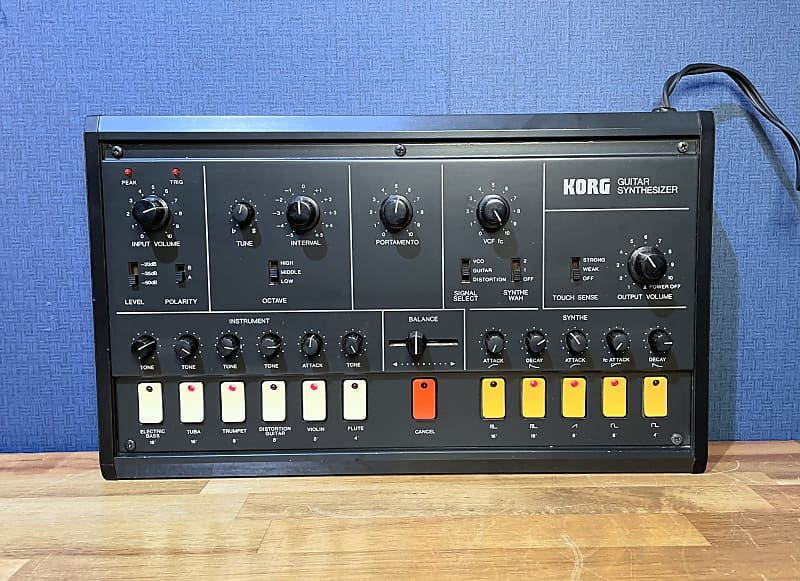 [Mint] KORG X-911 Guitar Synthesizer Synth Vintage | Reverb Australia