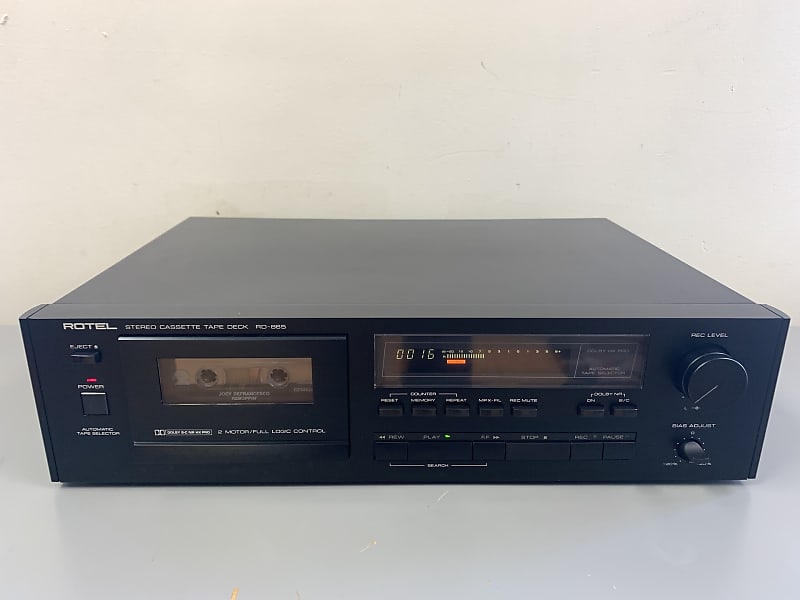 Rotel RD865 Single Cassette Deck | Reverb