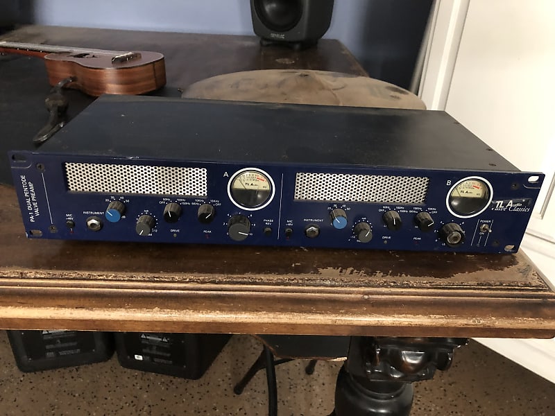 TL Audio PA-1 Dual Pentode 2 Ch Tube Mic Preamp and DI | Reverb