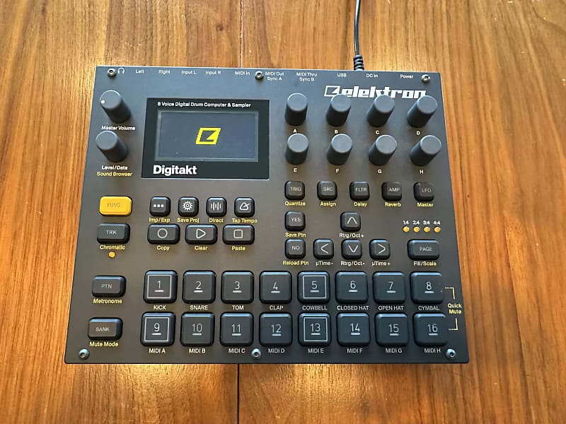 Elektron Digitakt 2010s - Black | Reverb