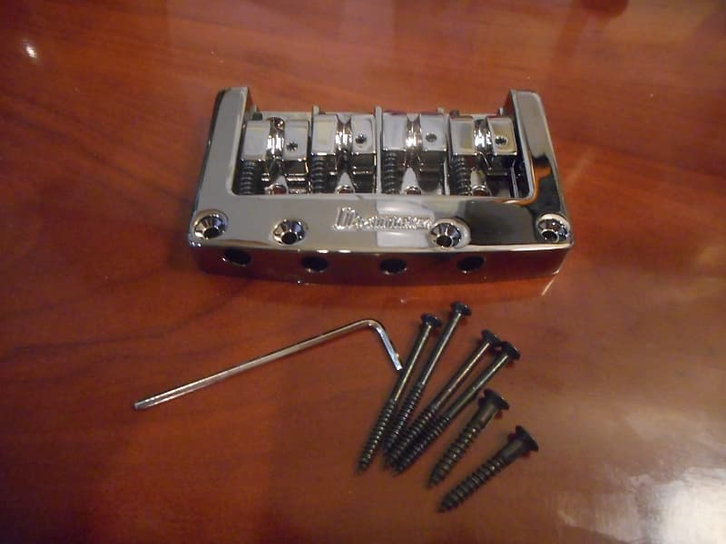 Ibanez Accu-Cast B200 4-String Bass Bridge - POWDER | Reverb Canada