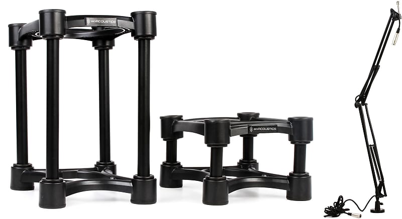IsoAcoustics ISO-155 Isolation Stand for Studio Monitors | Reverb