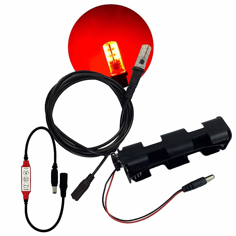Red Led Light Kit With Effects Control For Flicker Flame | Reverb