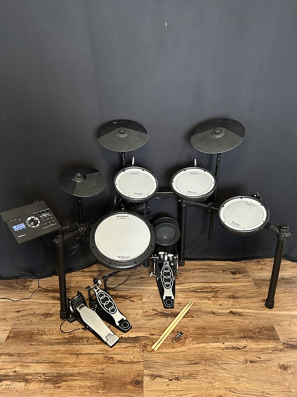 Roland V-Drums TD-17KV Electronic Drum Set w/ Extras and | Reverb