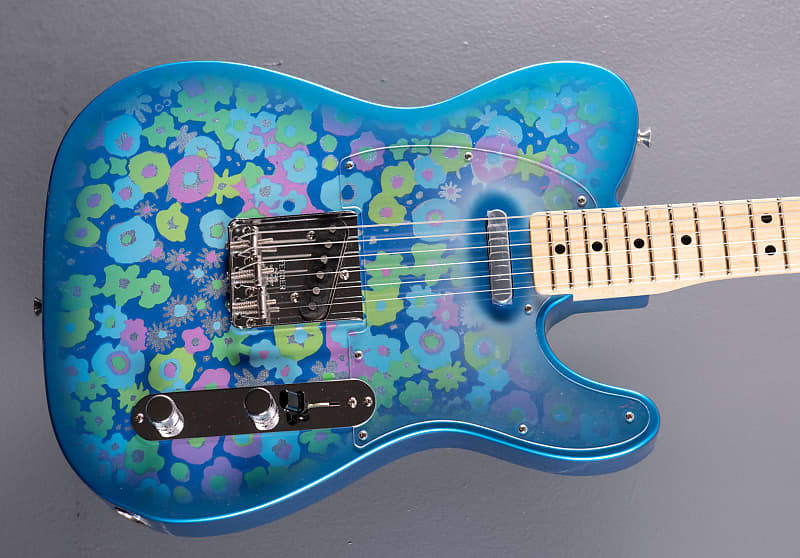 Fender Custom Shop 1968 NOS Blue Floral Telecaster | Reverb