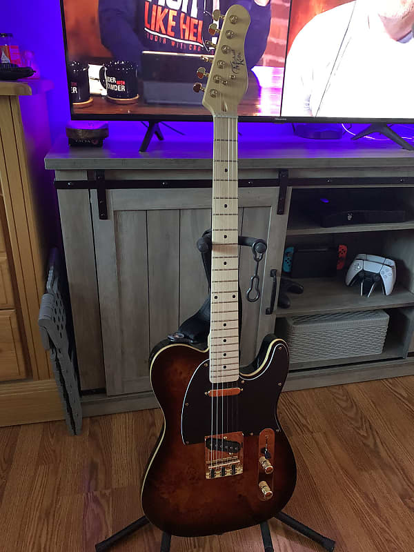 Michael Kelly Custom Collection 50 Burl Burst 2021 Burl Maple | Reverb