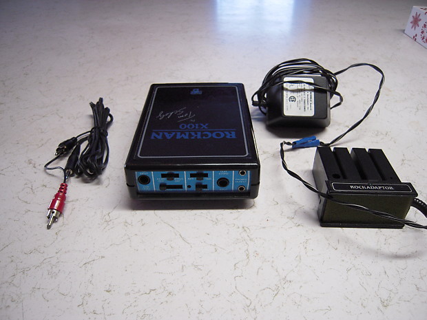 Tom Shultz effects Rockman X100 1980's Black | Reverb