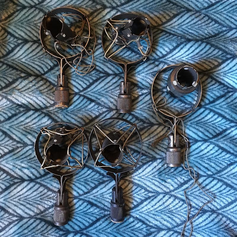 Neumann EA21 original vintage schok mount - Matte Black - 2 | Reverb