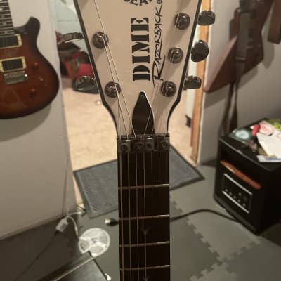 Dean Razorback 7 String White | Reverb