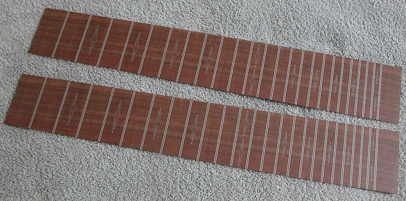 Slide Steel Lap Guitar 24.5 Scale S8 Lexan Fretboard Pair DIY | Reverb