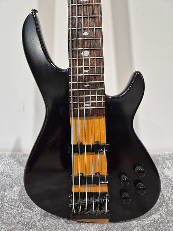 Aria Pro II 6 String Avante 24 Fret Electric Bass Guitar - | Reverb UK