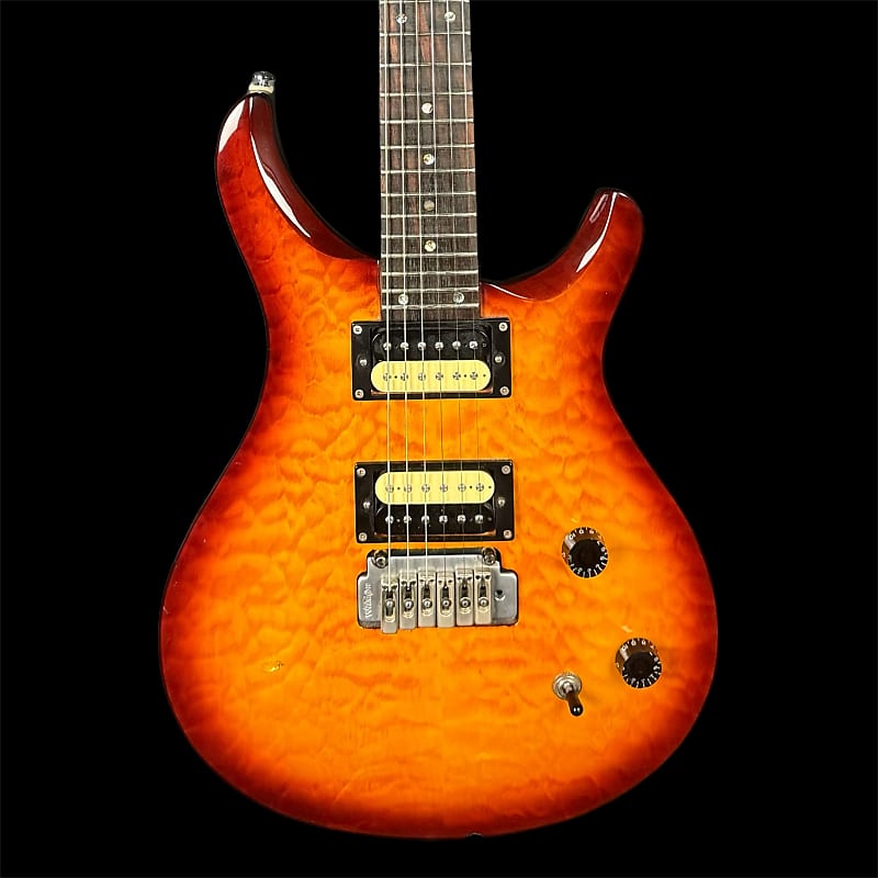 Tokai LG50Q Electric Guitar in Quilted Sunburst | Reverb