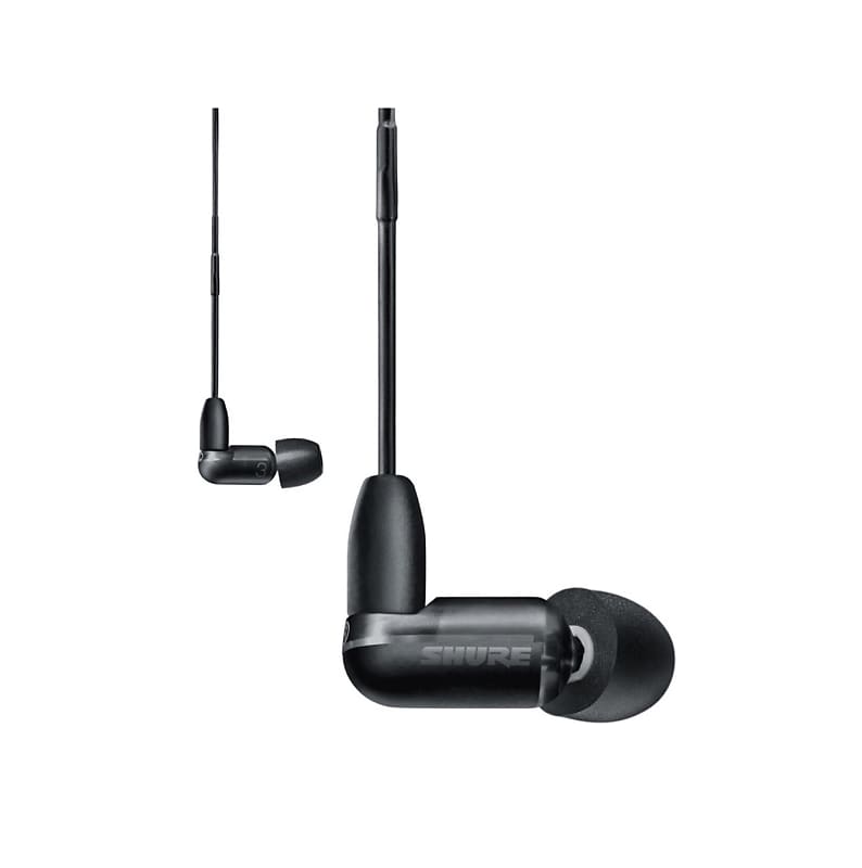 Shure AONIC 3 Sound Isolating Earphones, Black | Reverb