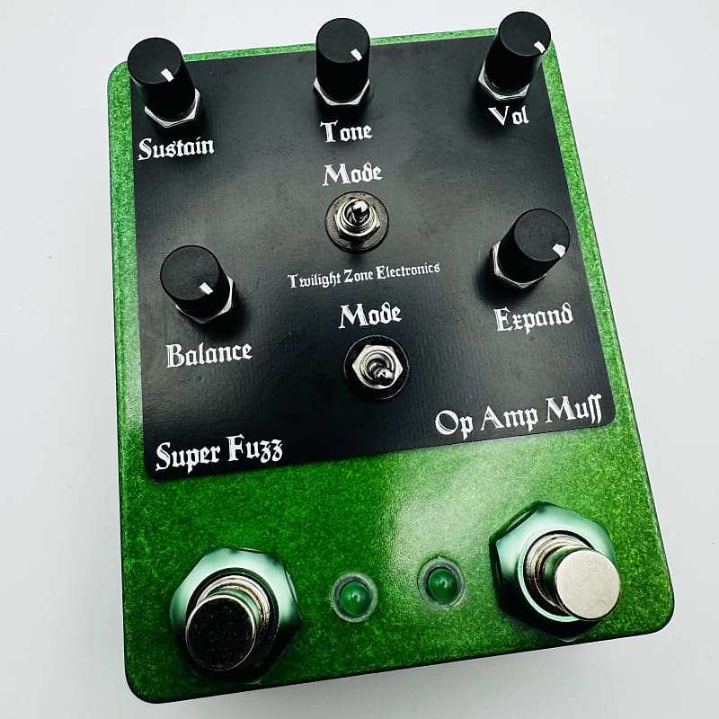 Twilight Zone Electronics Super Fuzz + Op Amp Muff | Reverb