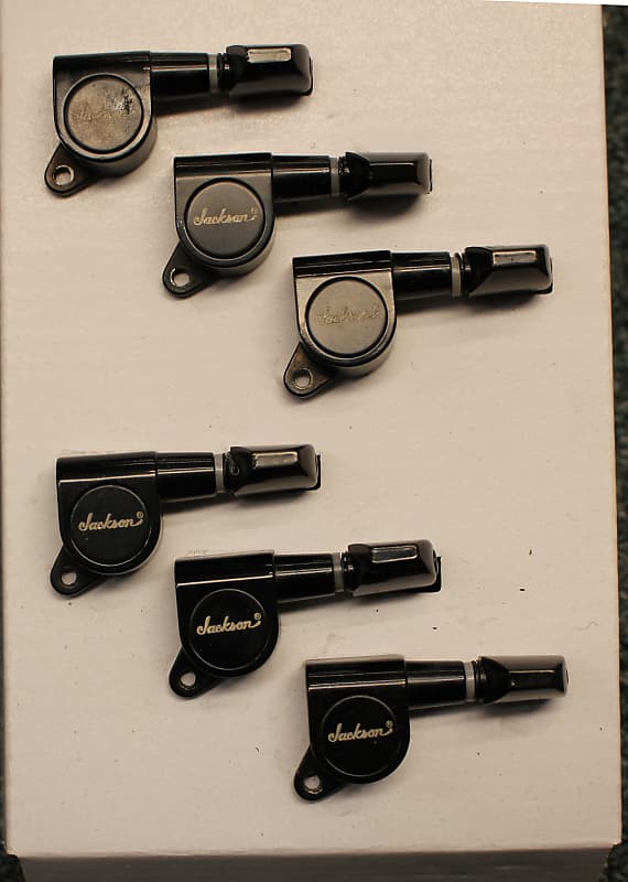 Jackson JS Series Tuning Machines 6 in line RH Black | Reverb