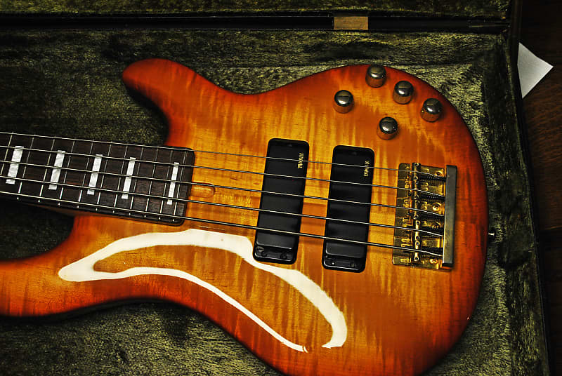 Yamaha BB N5A 1994 -JAPAN - TRANSLUCENT AMBER | Reverb