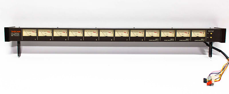 Vintage Tascam M520 Meter Bridge with Cables | Reverb Canada