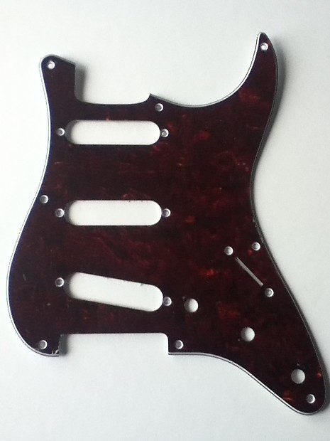 Fender Stratocaster Pickguard Tortoise Shell 8-Hole | Reverb