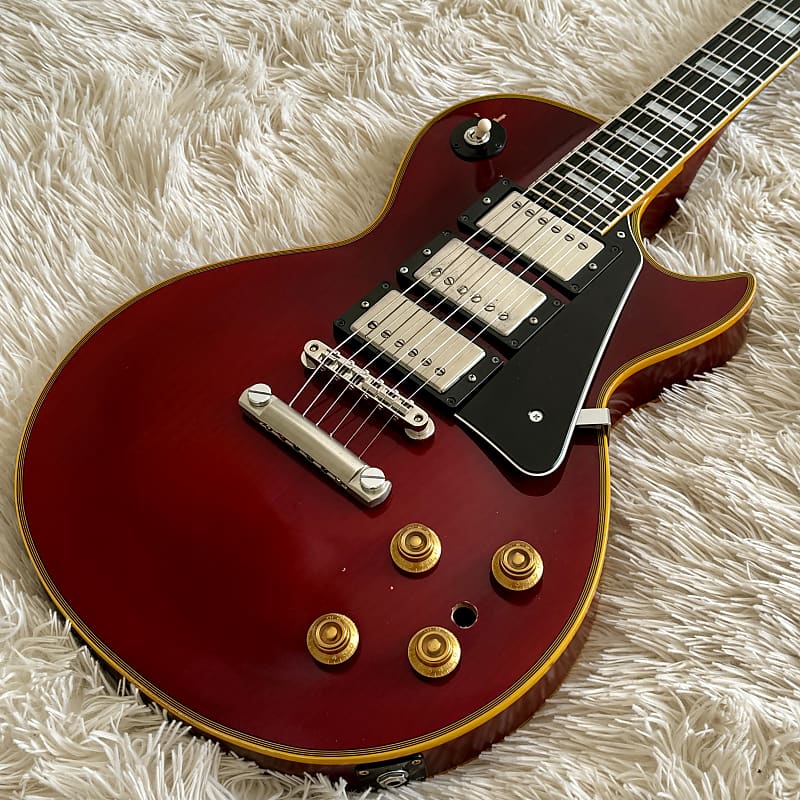 Greco Les Paul Custom Wine Red Style Electric Guitar | Reverb