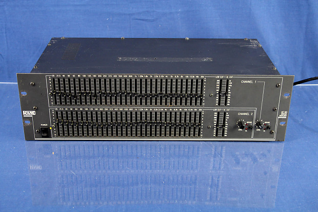 RANE GE-60 2-Channel Graphic EQ Equalizer Stereo Rackmount | Reverb UK