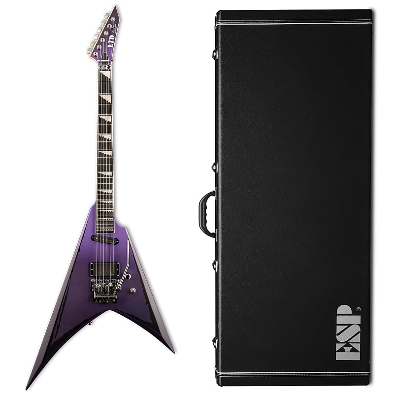 ESP LTD ALEXI RIPPED Purple Fade Satin W/ Ripped | Reverb Canada