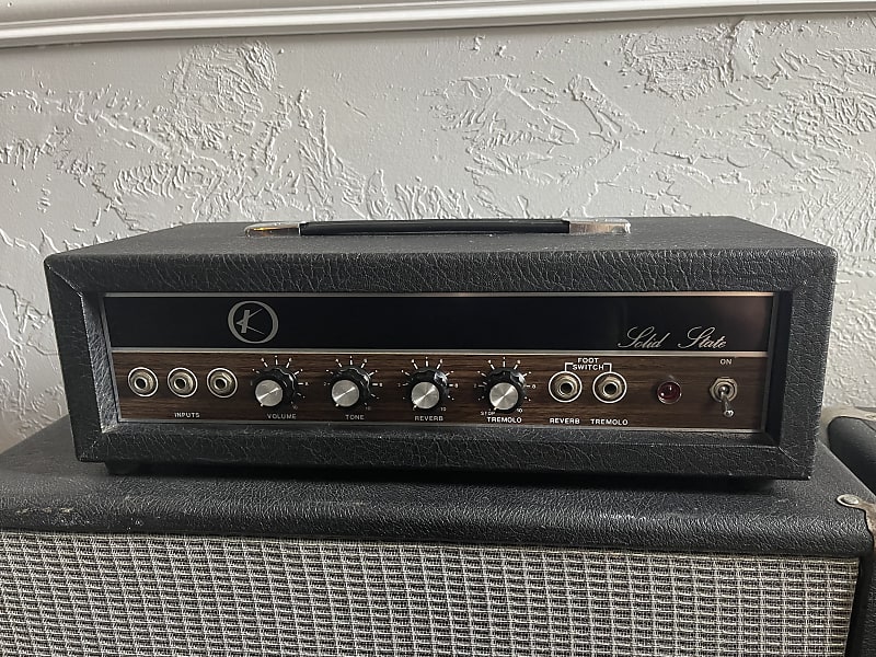 Kay k-22 1970s Solid State Head 10W Vintage RESTORED Amp | Reverb