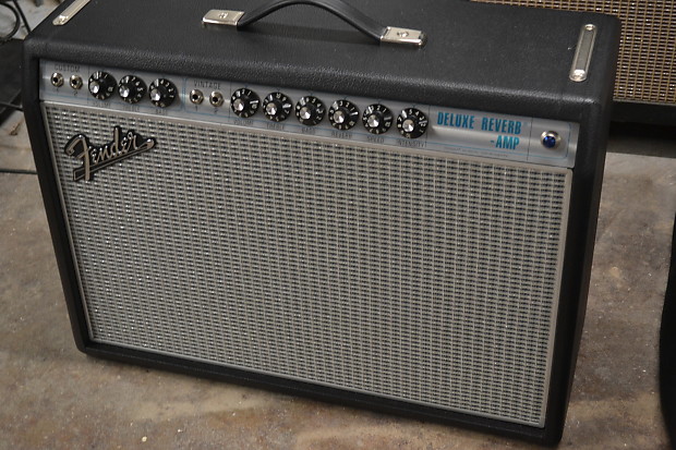 Fender Deluxe Reverb 68 reissue 2015 Silverface | Reverb