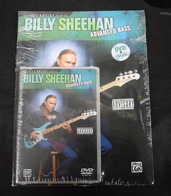 Billy Sheehan: Advanced Bass (Instructional Book and DVD) | Reverb