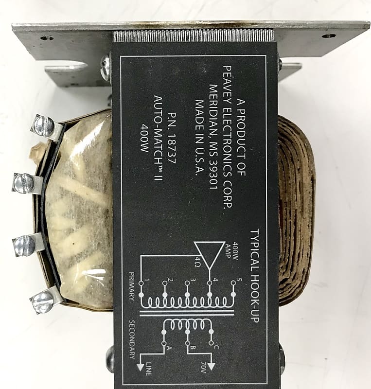 Peavey Auto-Match Transformer II | Reverb