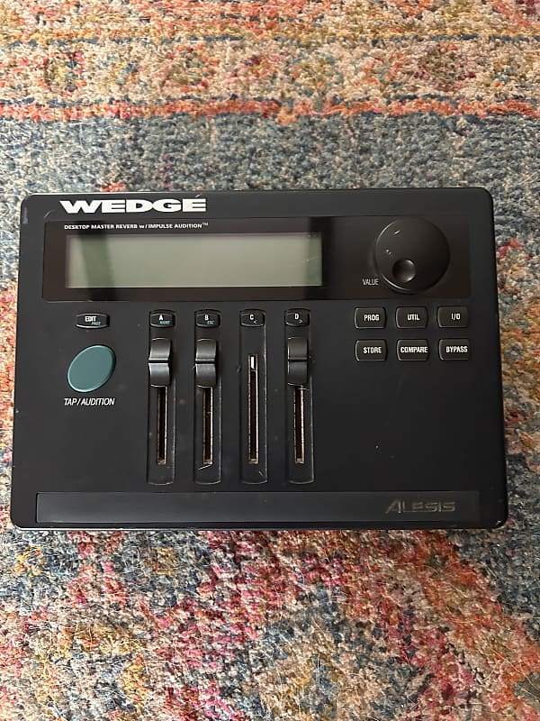 Alesis Wedge Desktop Master Reverb 1990s - Black | Reverb