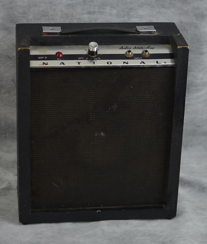 Vintage 70's National Guitar Amp Solid State 8 Watts Retro | Reverb