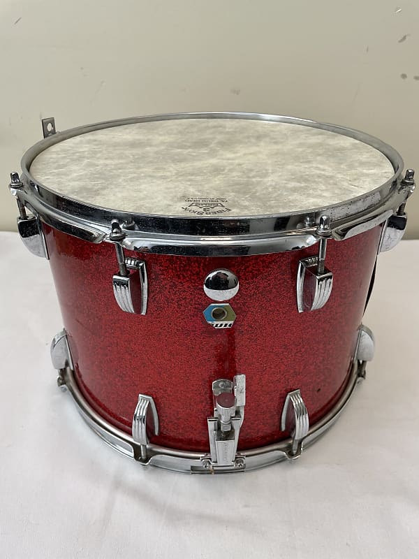 Ludwig Marching Snare Drum 14x10 Red Sparkle | Reverb