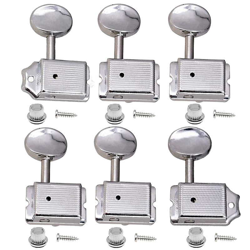 6R inline Guitar Locking Tuner, String Tuning Pegs, Guitar | Reverb