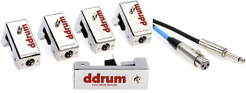 ddrum Chrome Elite Trigger Pack - Tour Pack Bundle with ddrum | Reverb