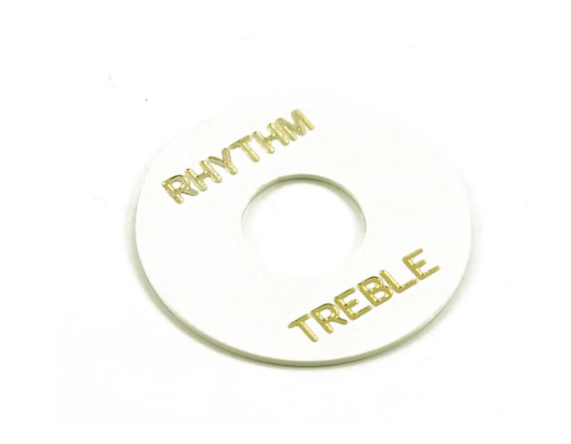 WD Rhythm/Treble Ring Washer For Toggle Switches White With | Reverb