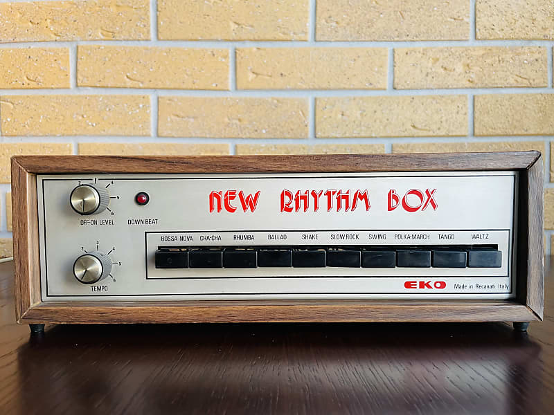 NOS Eko New Rhythm Box - 70s Vintage Analog Drum Machine | Reverb