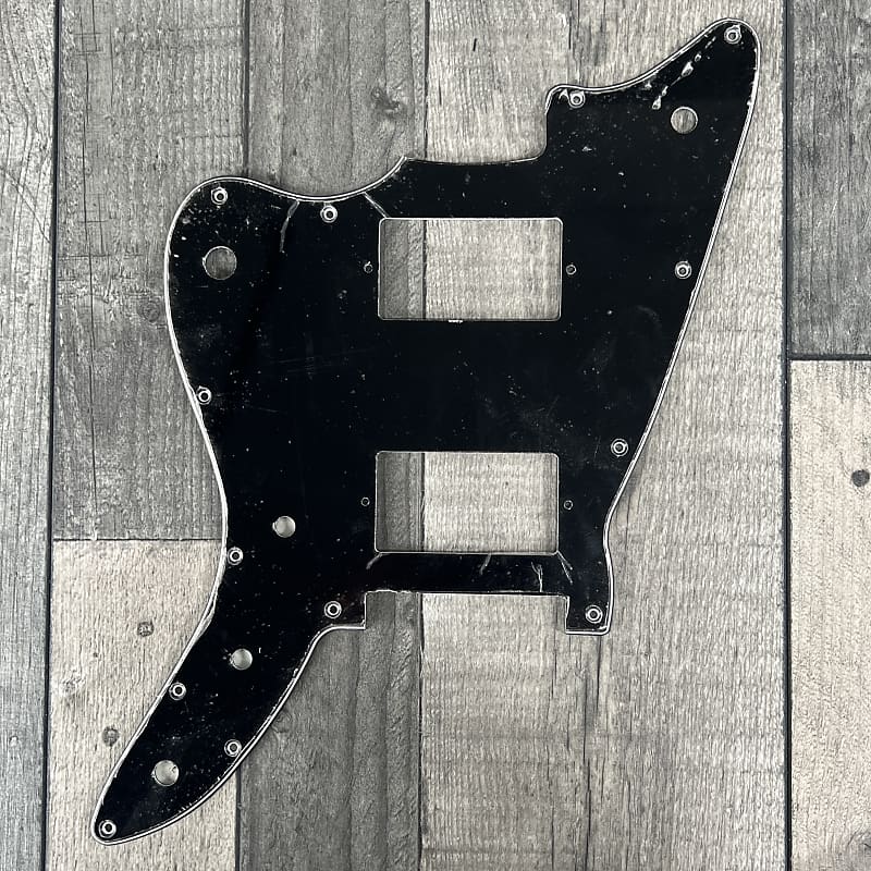 Revelation RJT-60 Humbucker Scratchplate 'Black' (Lefty) | Reverb